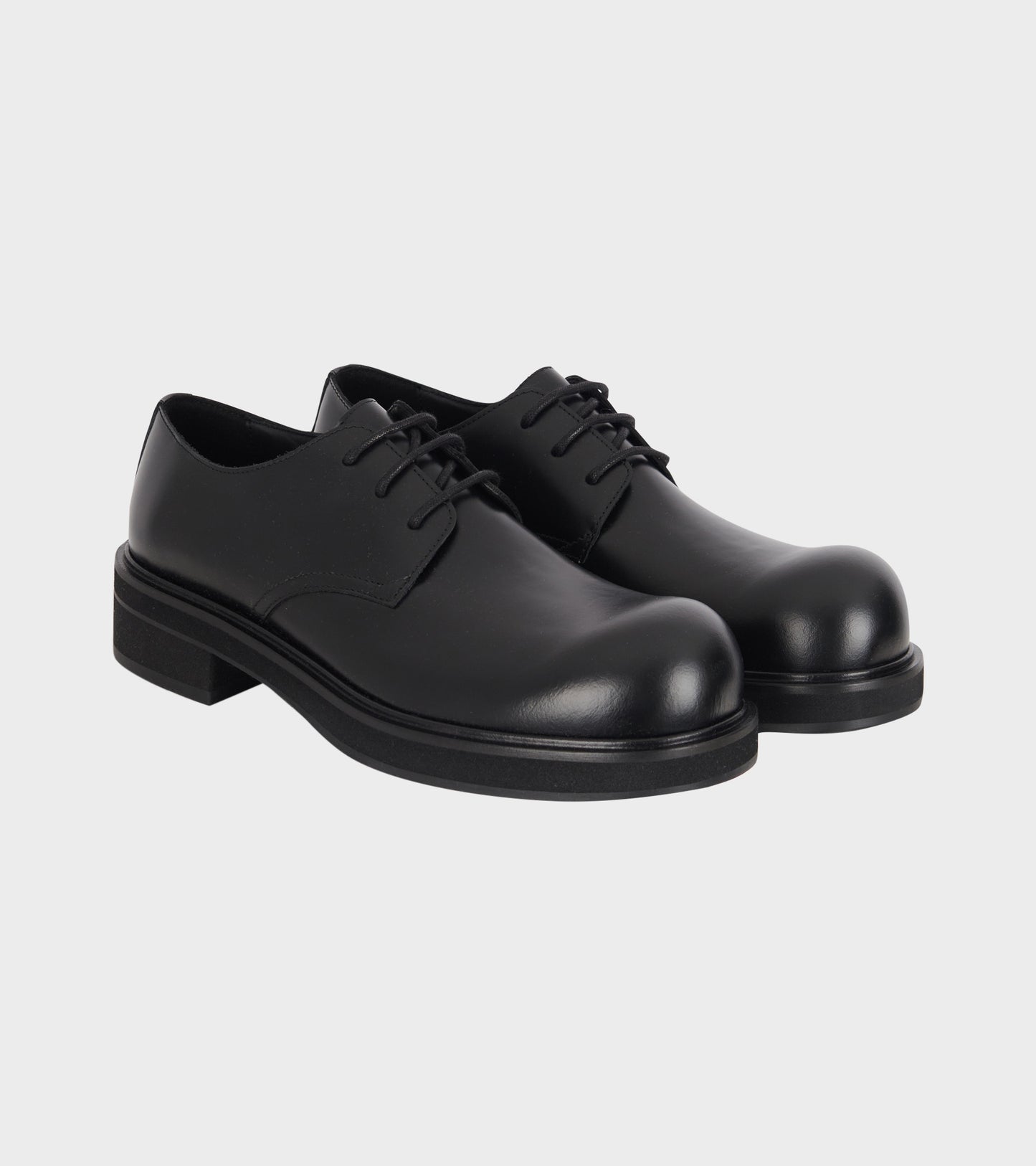 Lace-up Leather Shoes Black – Dr. Adams