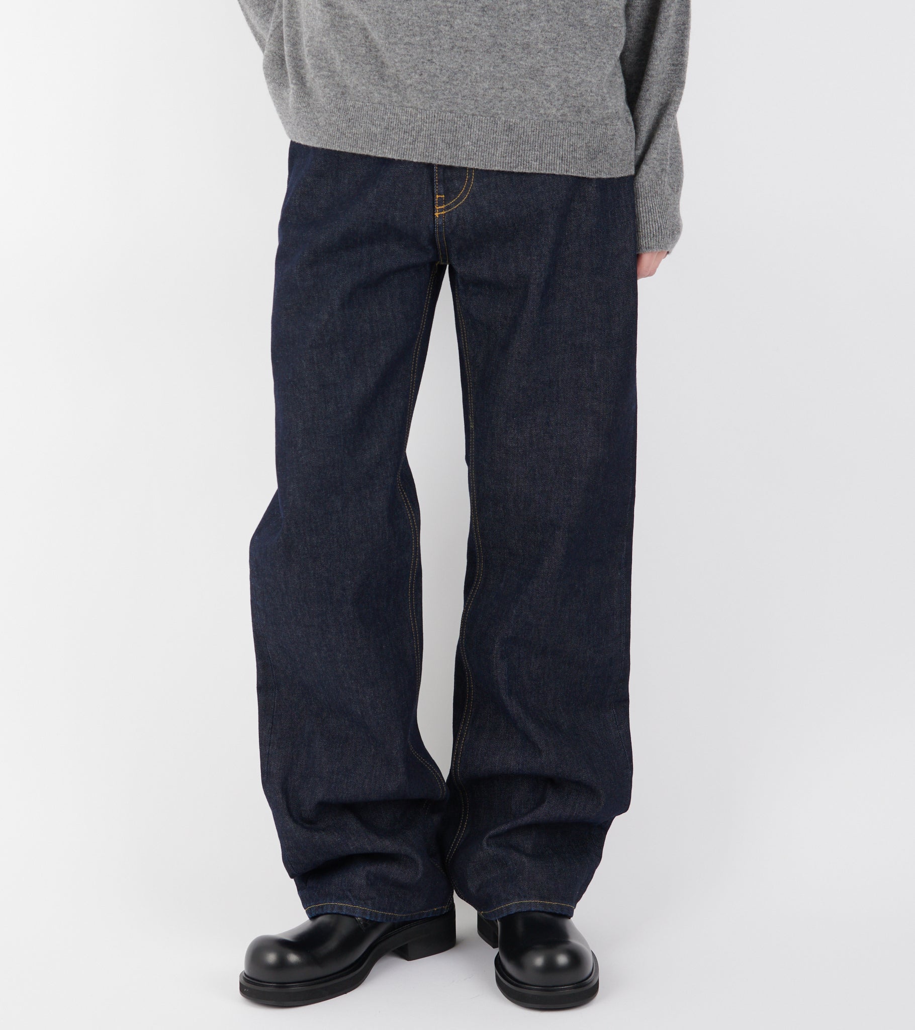 5 Pocket 14 OZ Jeans Indigo Rinse – Dr. Adams