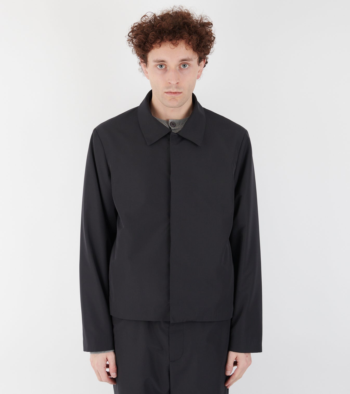 Officer Jacket Loro Black – Dr. Adams