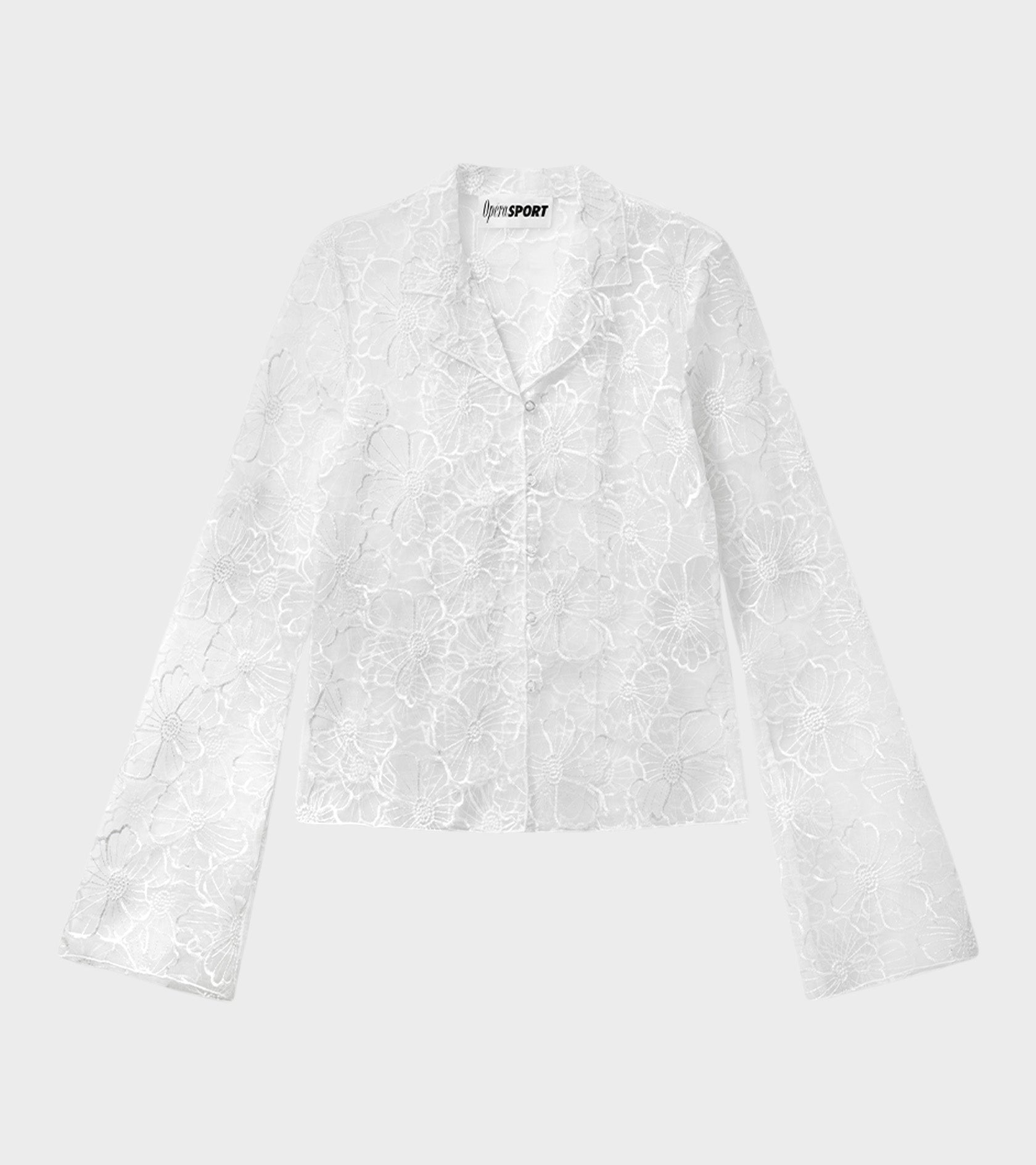 Flora Shirt White – Dr. Adams