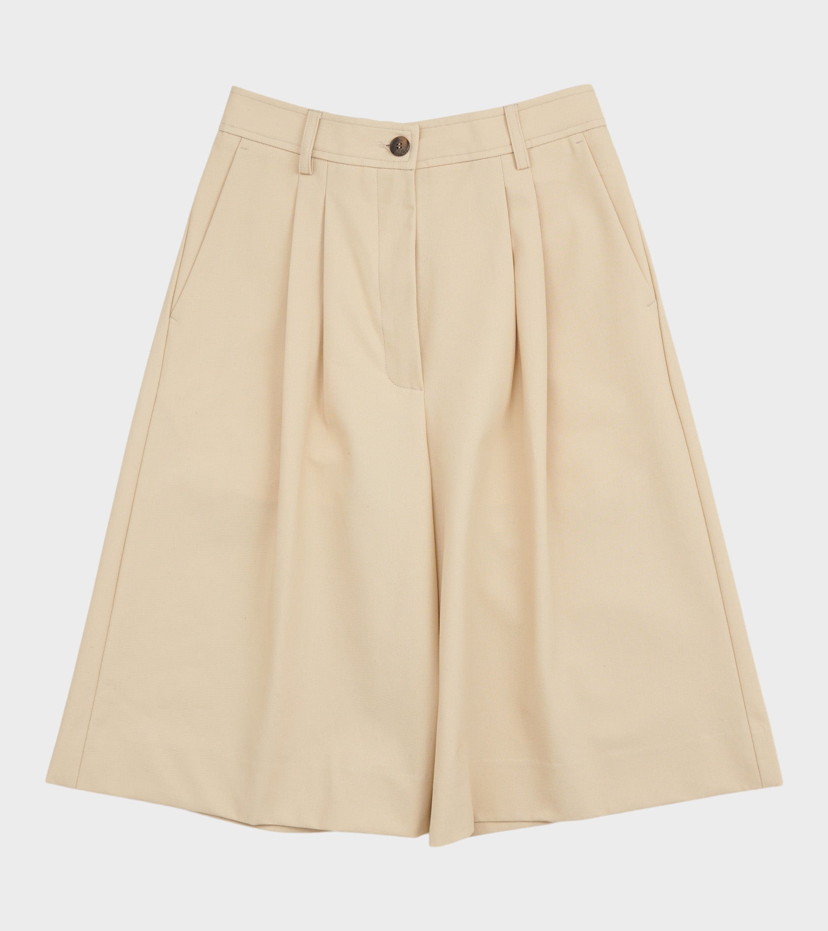 Jette HW Shorts Beige – Dr. Adams