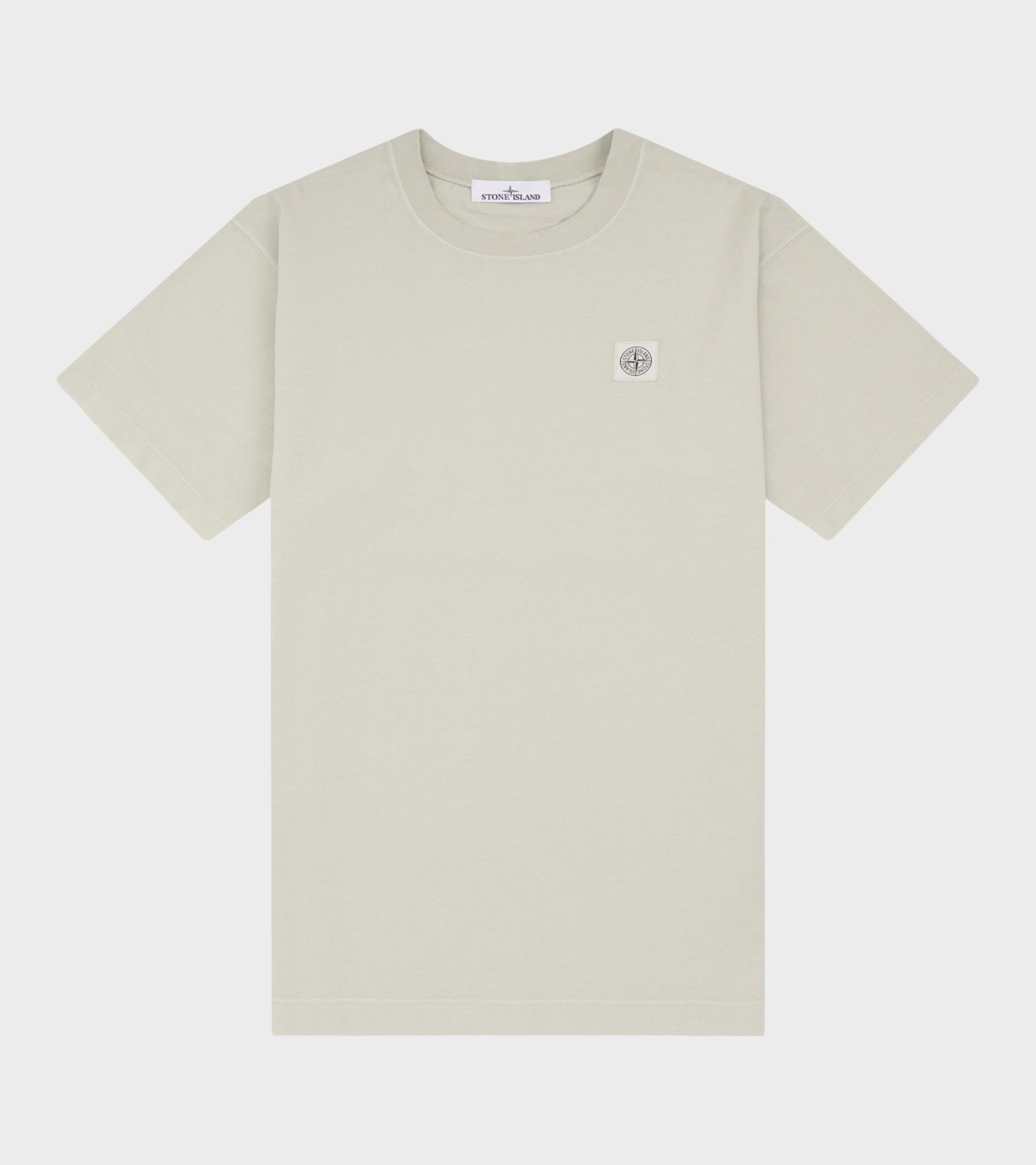 Boxy Logo T-shirt Beige – Dr. Adams