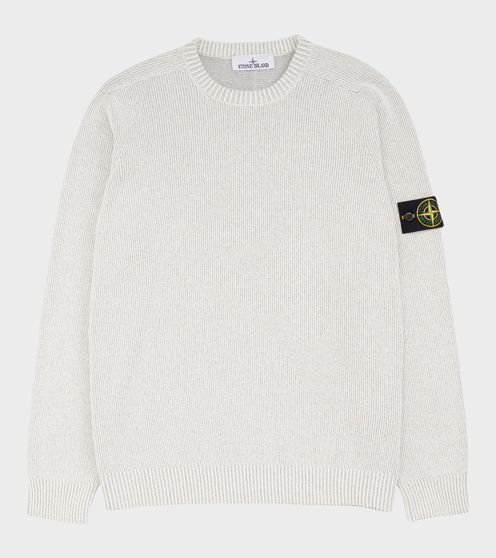 Cotton Rib Frotté Knit Off-white/Grey – Dr. Adams