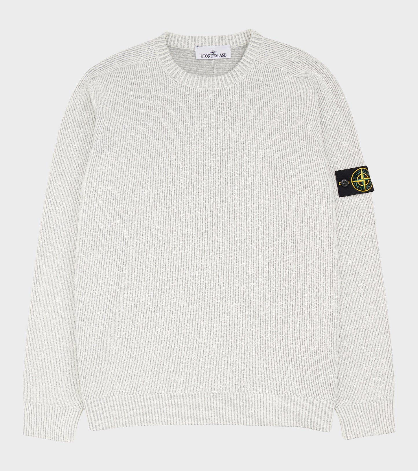 Cotton Rib Frotté Knit Off-white/Grey – Dr. Adams
